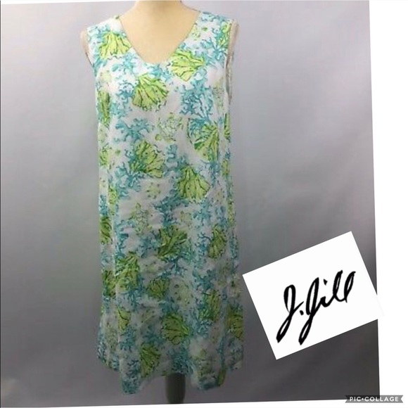 J. Jill | Dresses | Jjill Linen Dress | Poshmark